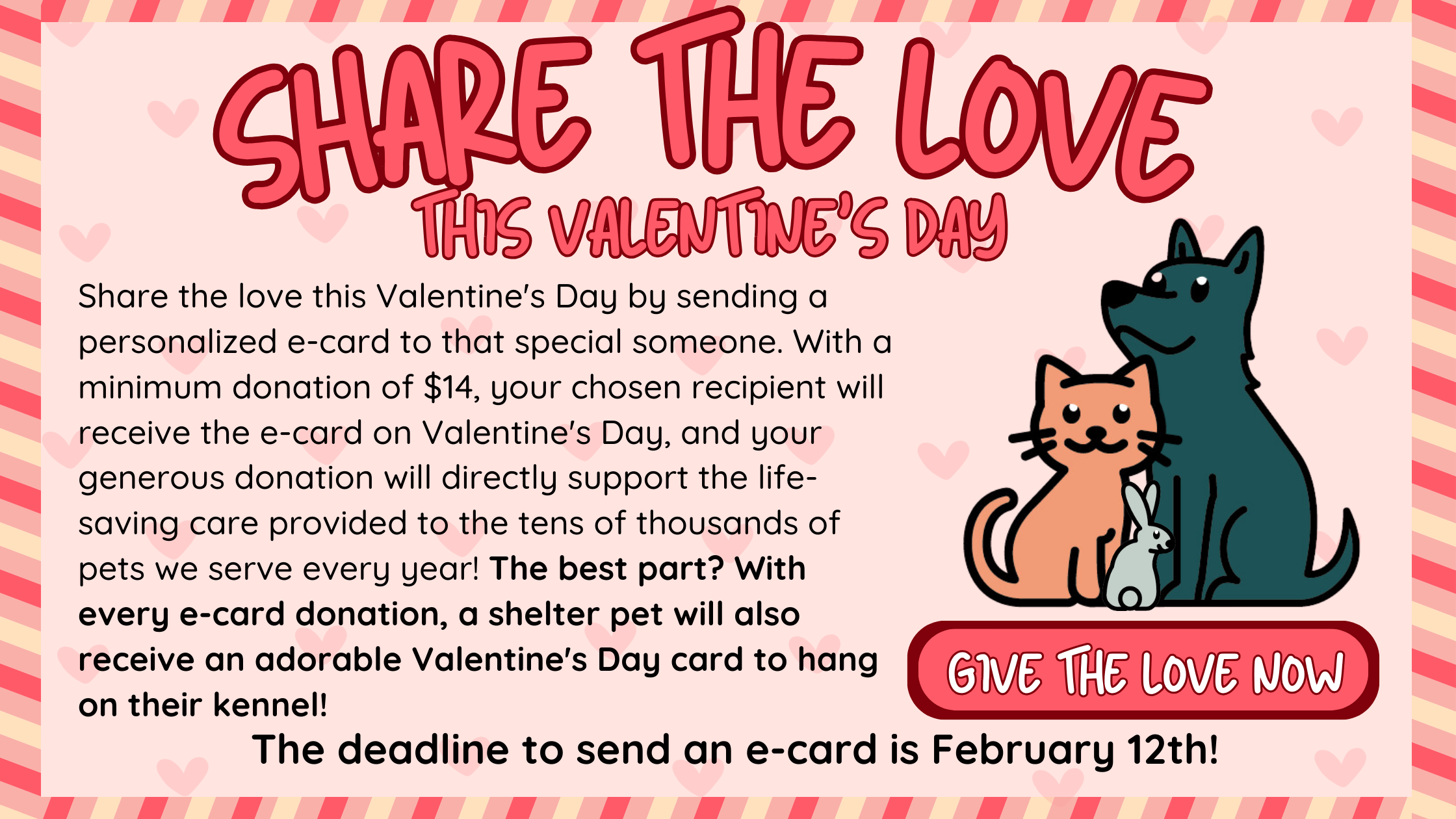 Share the Love – Valentine’s Day Campaign (Blog Banner)
